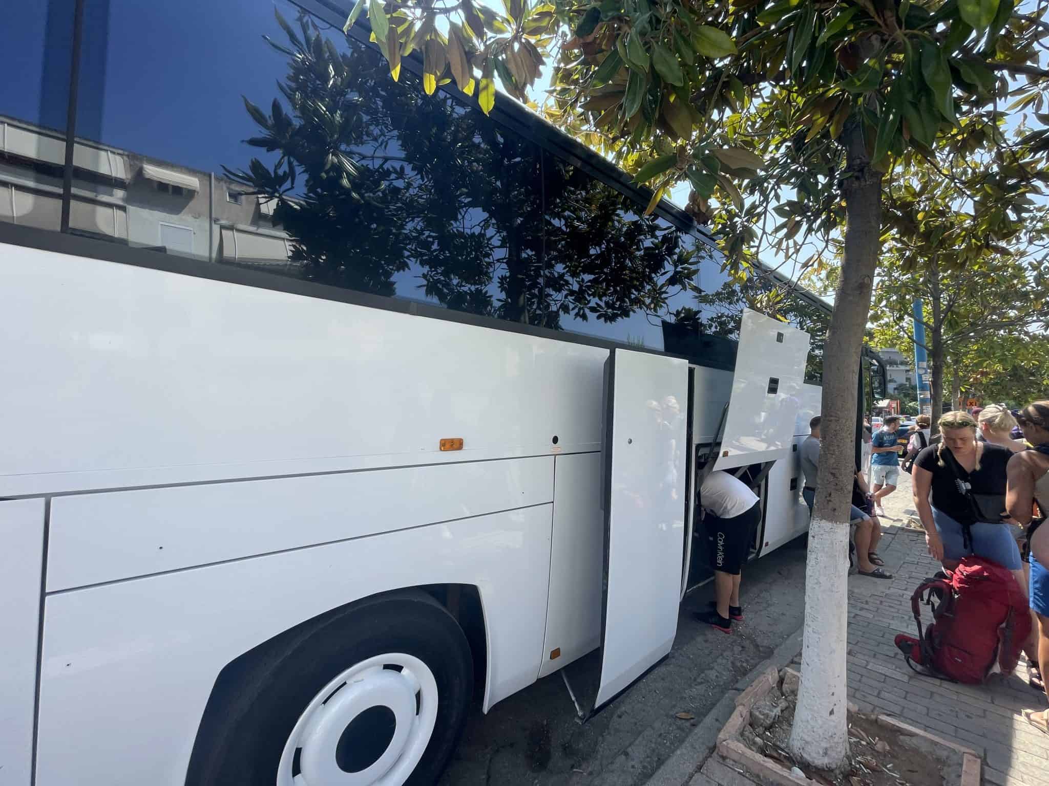 How to get from Ksamil to Tirana by bus: my 2023 experience